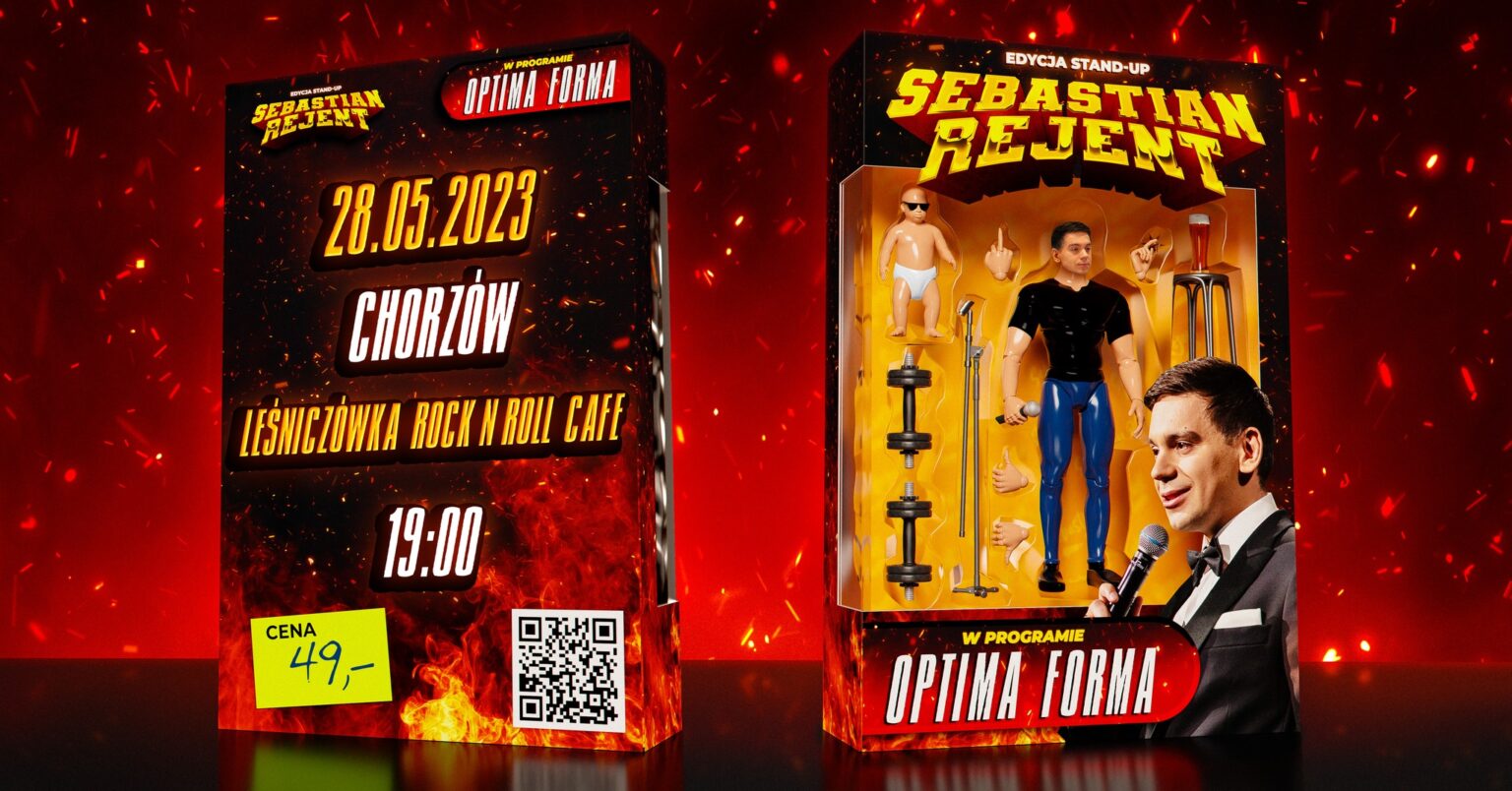 Stand-up: Sebastian Rejent - Optima Forma - Leśniczówka Rock'n'Roll Cafe